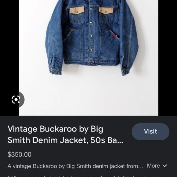 Jackets & Coats | Vintage Denim Buckaroo Big Smith 195s Jacket | Poshmark